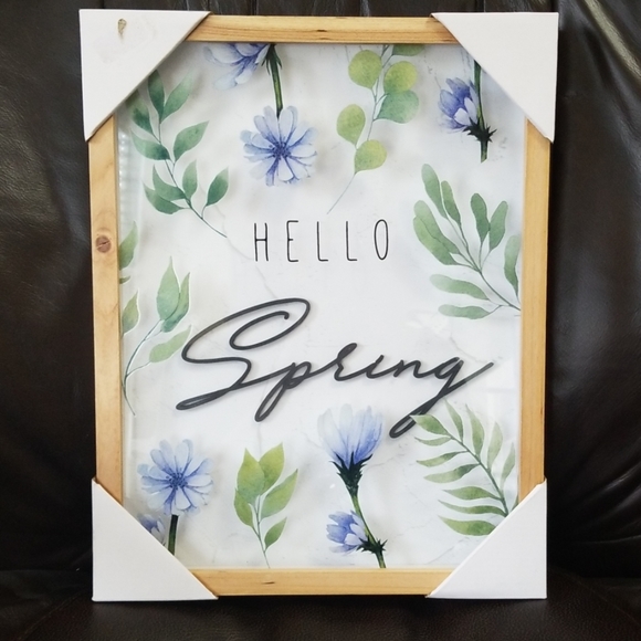 Wall Decor | Beautiful Spring Shadow Box Nwt | Poshmark